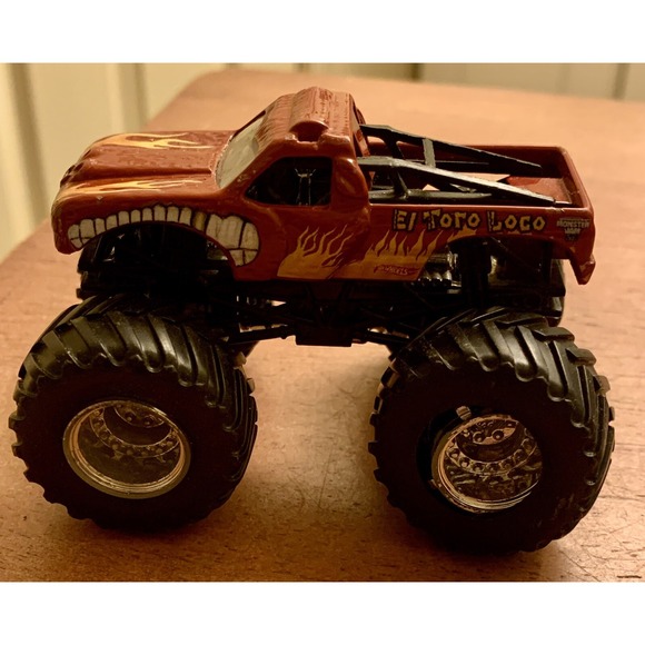 Hot Wheels | Toys | Hot Wheels Monster Jam Truck El Toro Loco Blk ...